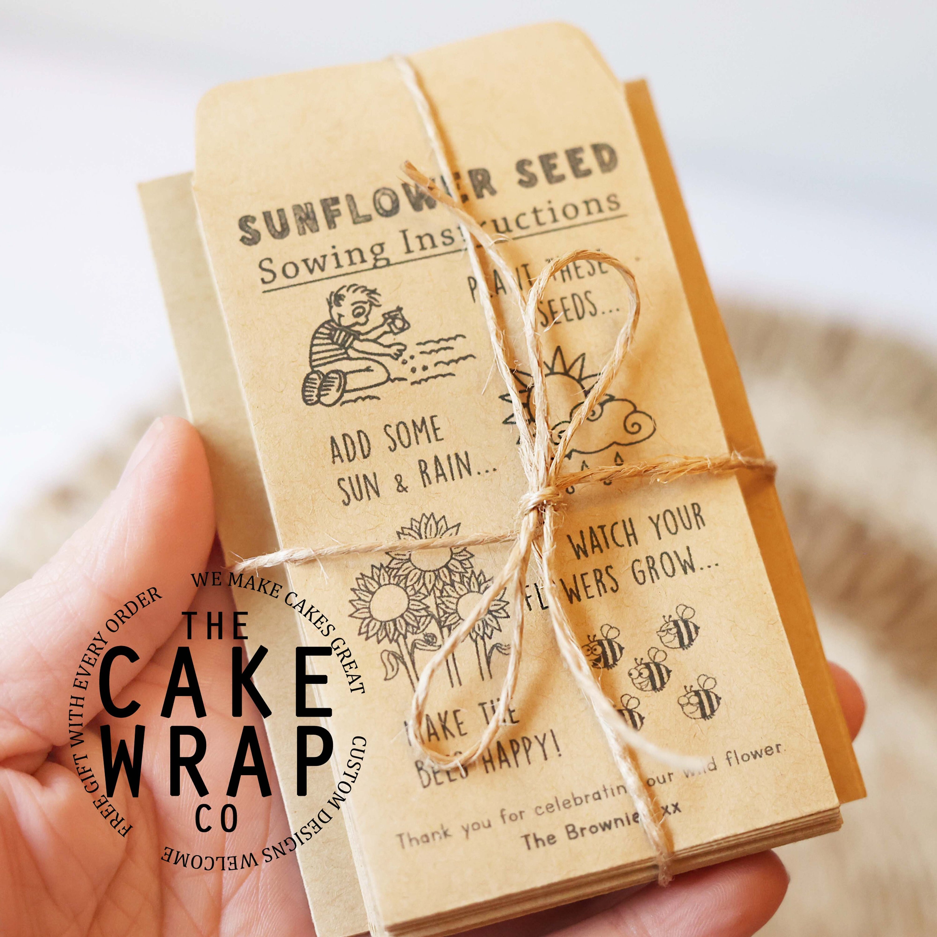 THANK YOU SEEDS Seed Packets Custom Seed Packets Thank You - Etsy Australia