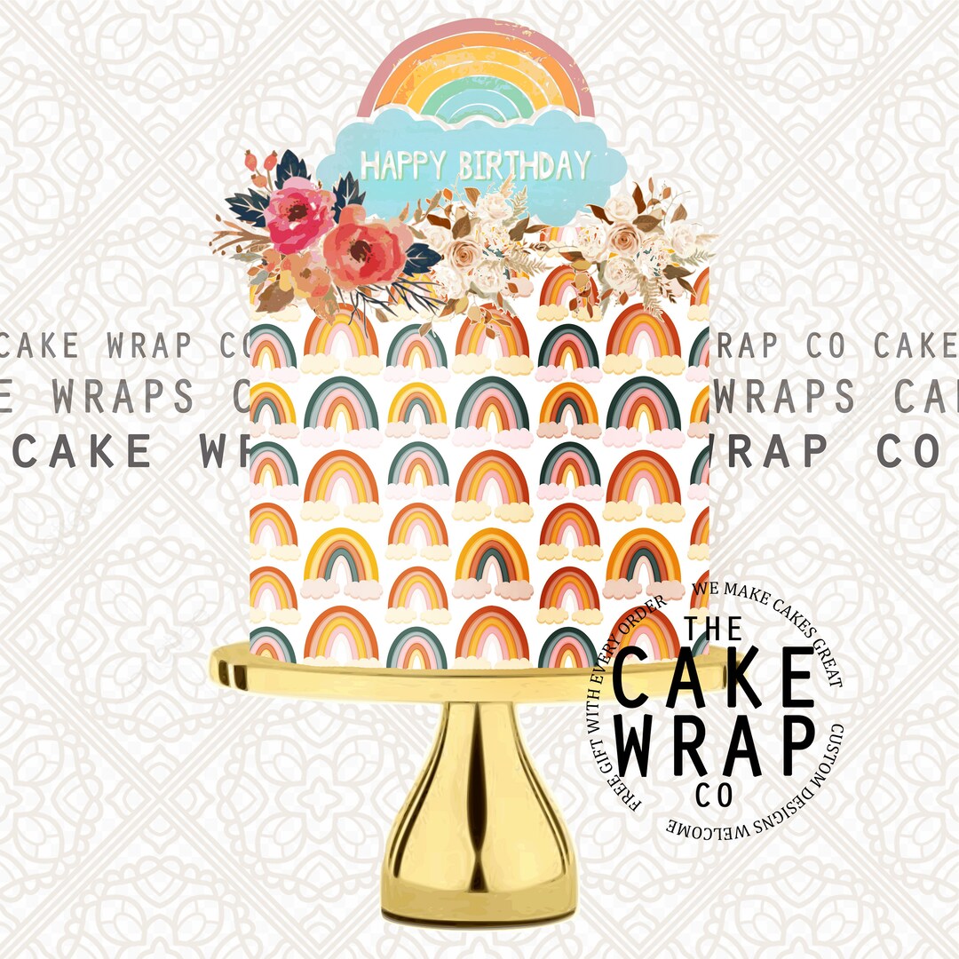 CAKE WRAP, Edible Icing, Cake Wrap, Icing Sheet, Icing Sheet for Cake ...
