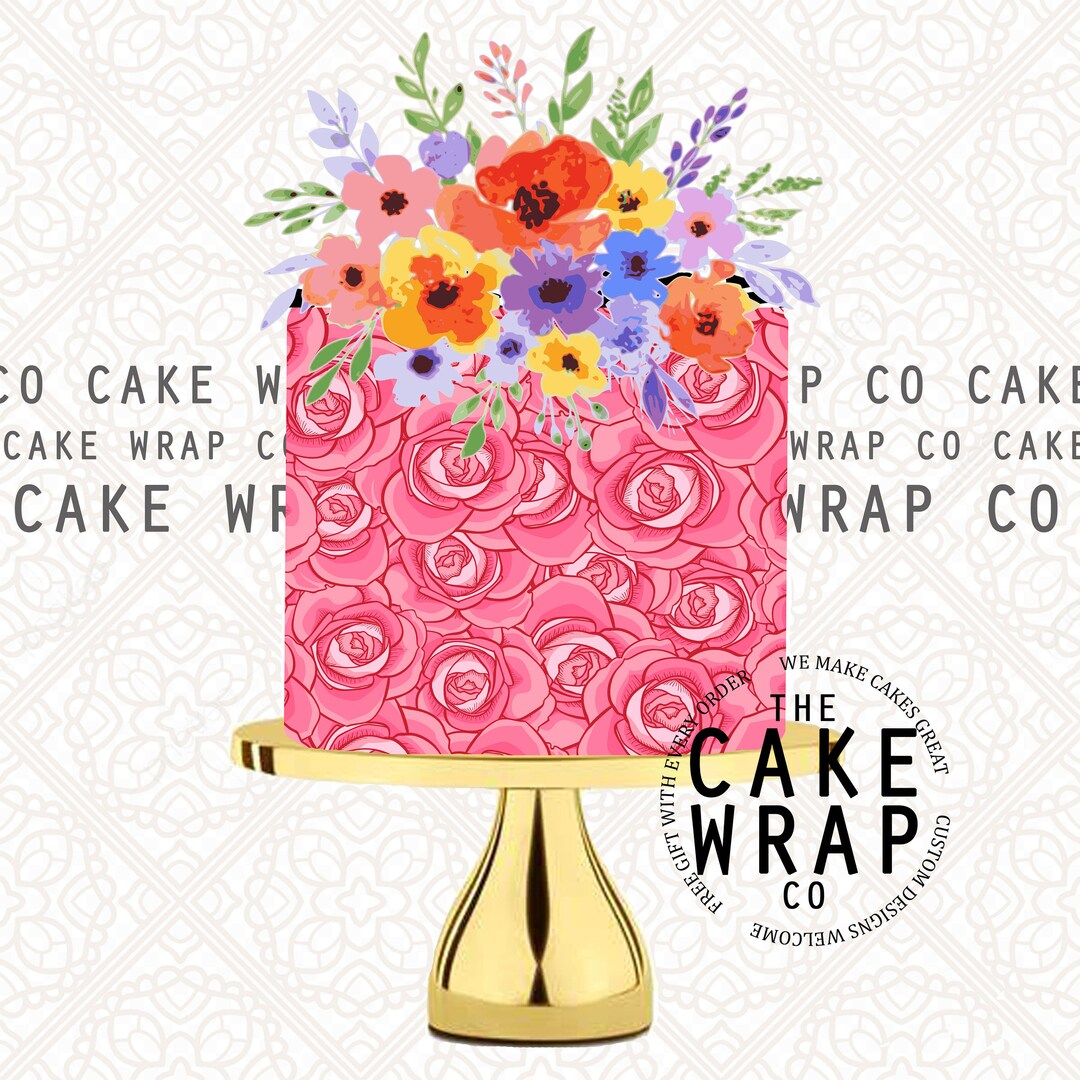 CAKE WRAP, Edible Icing, Cake Wrap, Icing Sheet, Icing Sheet for Cake ...