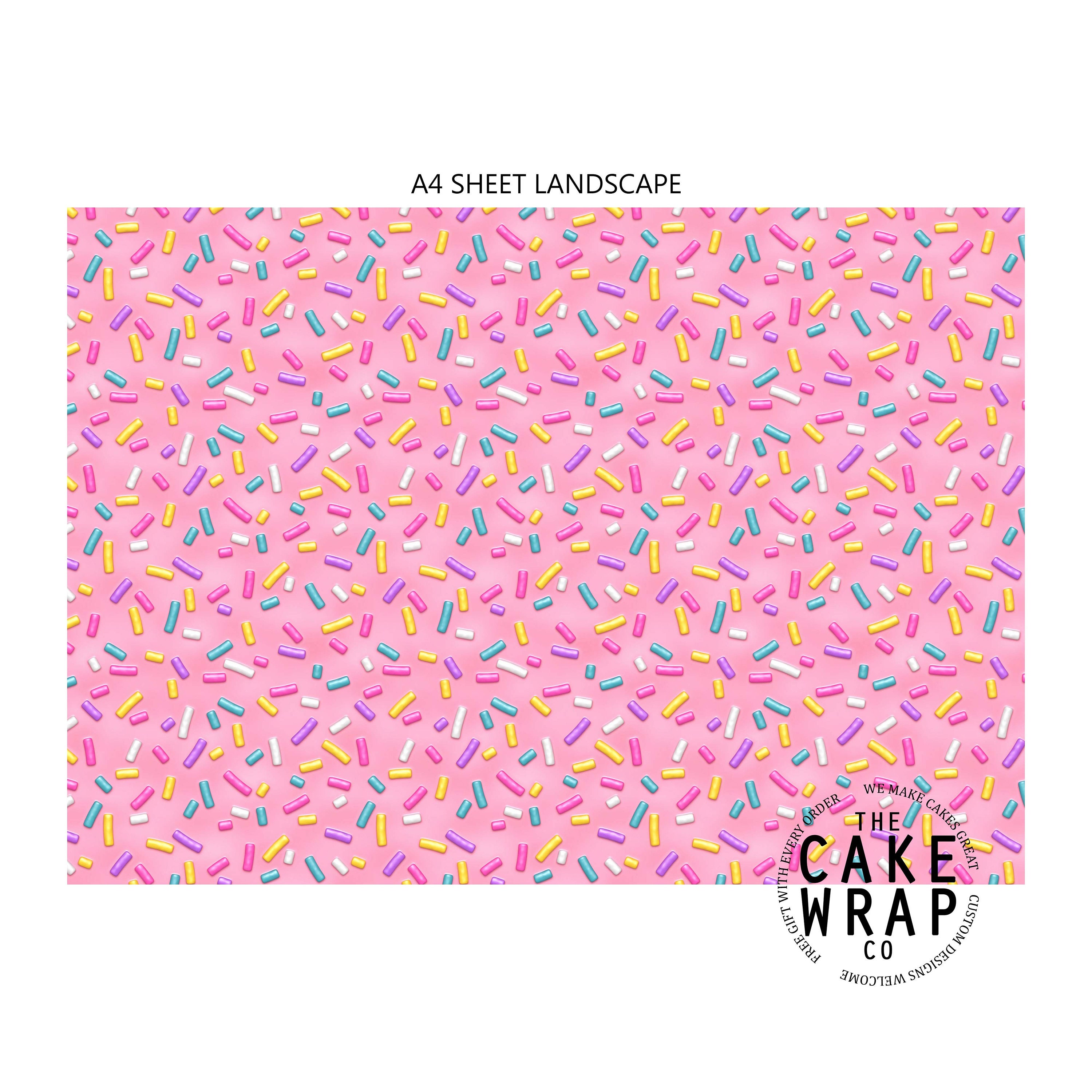 CAKE WRAP Edible Icing Cake Wrap Icing Sheet Icing Sheet - Etsy