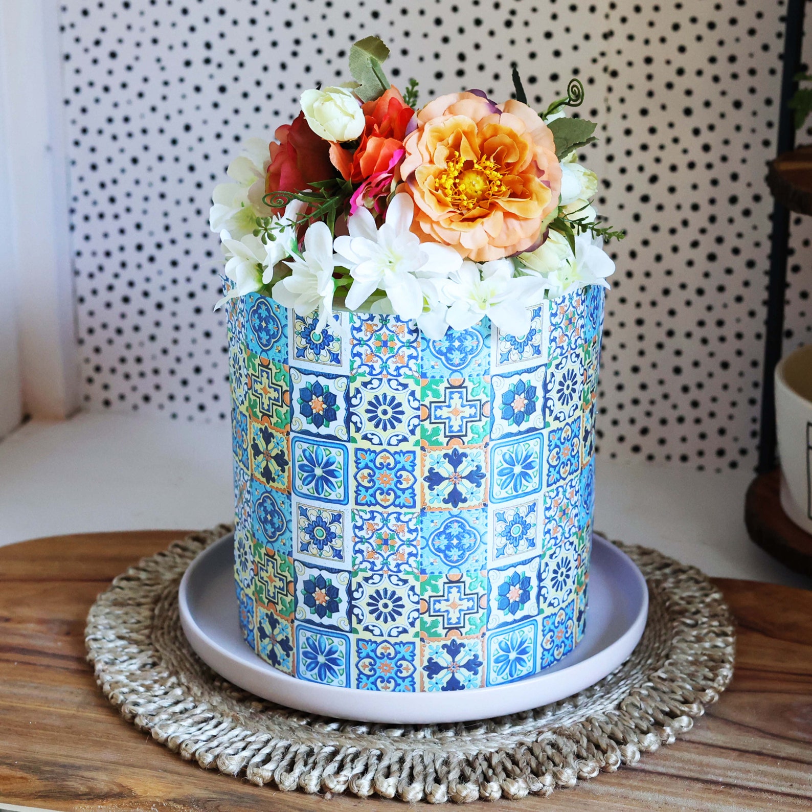 Tile Cake Wrap, Edible Icing Sheet - Etsy