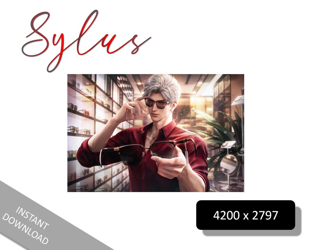 SYLUS Printable Desktop Wallpaper • 4200 X 2797 • Digital Print ...