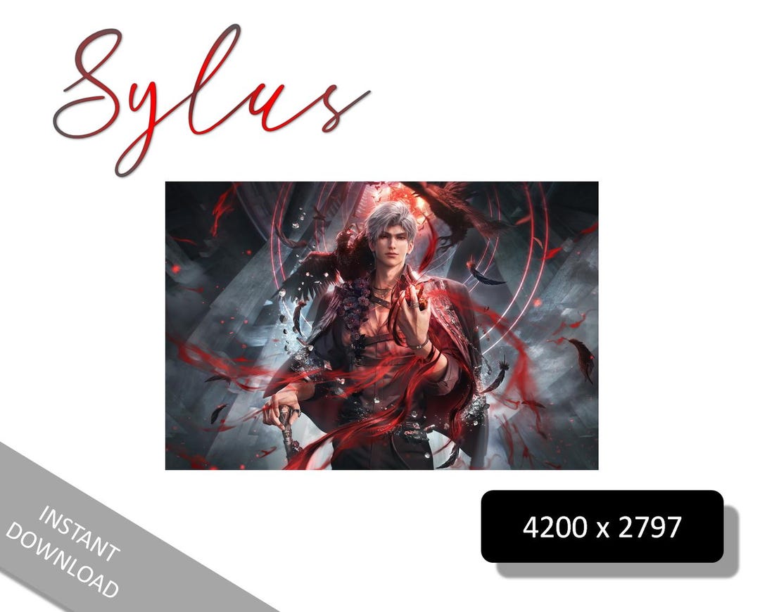 SYLUS Printable Desktop Wallpaper • 4200 X 2797 • Digital Print ...