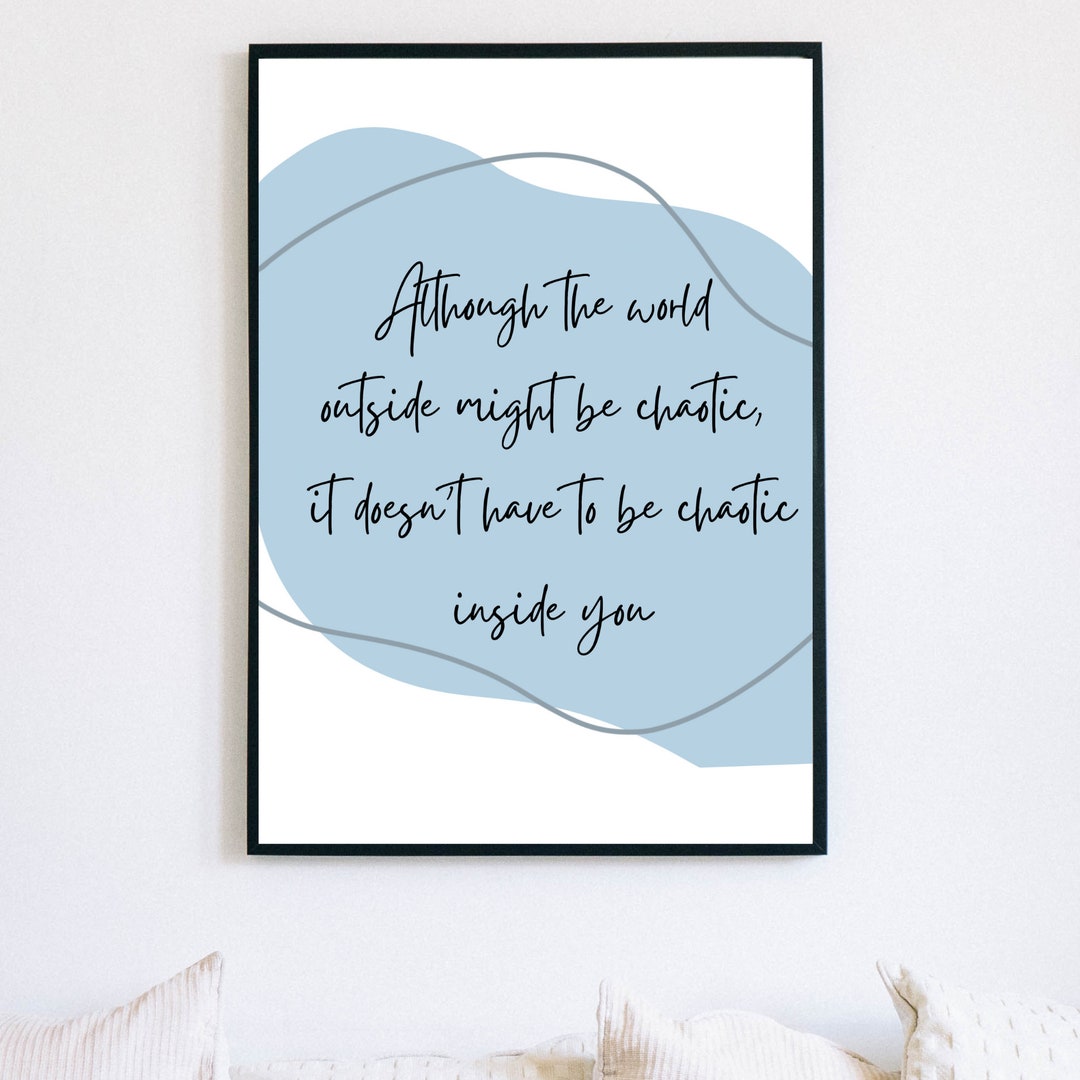 Positive Affirmation Wall Art, Affirmation Wall Art, Positive Self Care ...