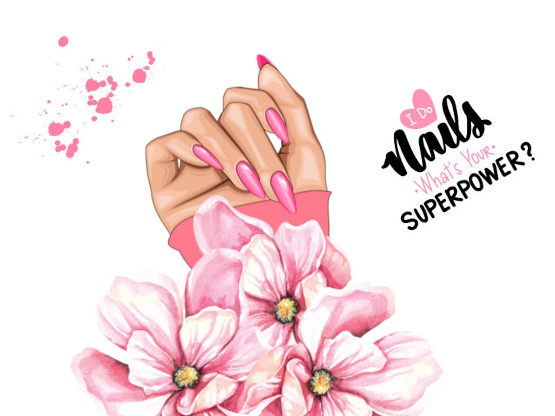 Printable Poster Nail Tech - Etsy