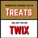 Printable Twix Birthday Tag, Instant Download Teacher or Neighbor ...