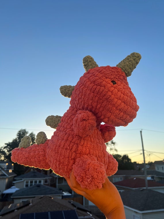 Danny the Dino Plushie - Etsy