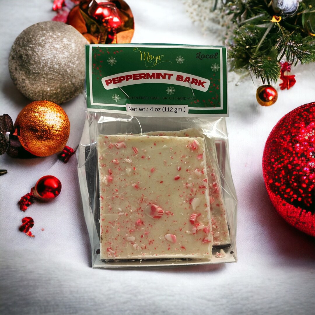 Maya's Peppermint Chocolate Bark 1 Lb | Best Selling | Original Taste ...