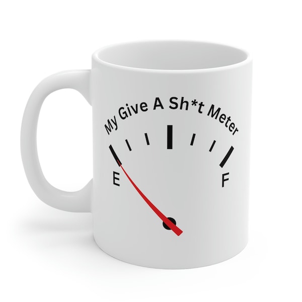 Give a Shit Meter - Etsy