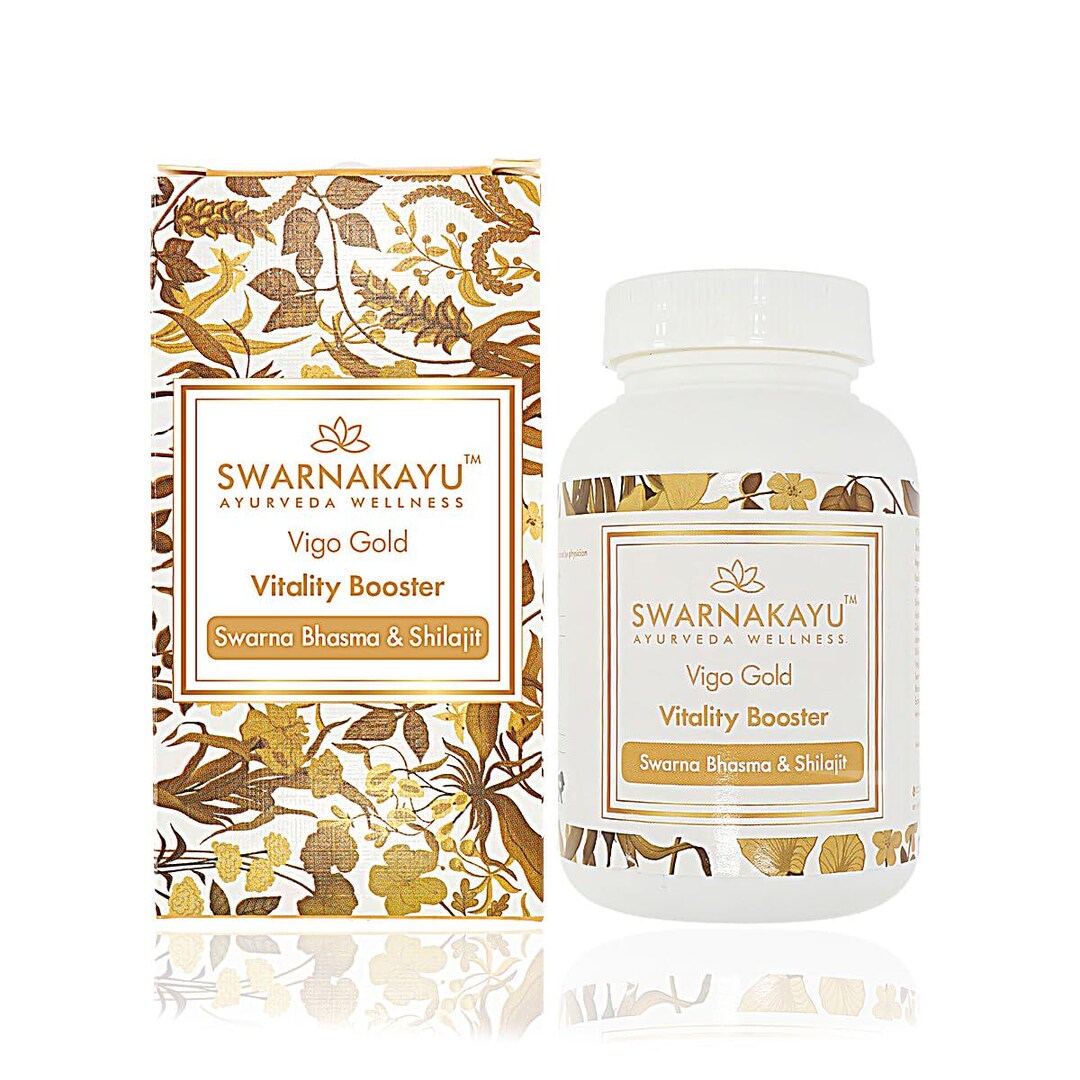 Swarnakayu 24K Gold Bhasma Himalayan Shilajit for Men, Pure Shilajit ...