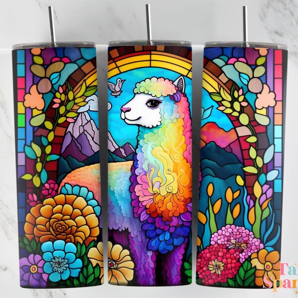 Alpaca Stained Glass - Etsy