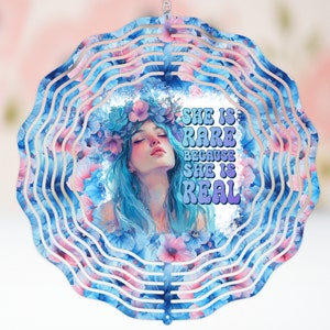 She is Rare Because She is Real, Sublimation Inspirational Motivational ...