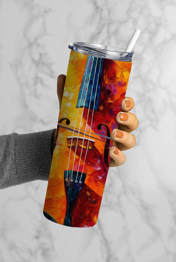 CELLO 20 Oz Skinny Tumbler Sublimation Design Instant Digital - Etsy