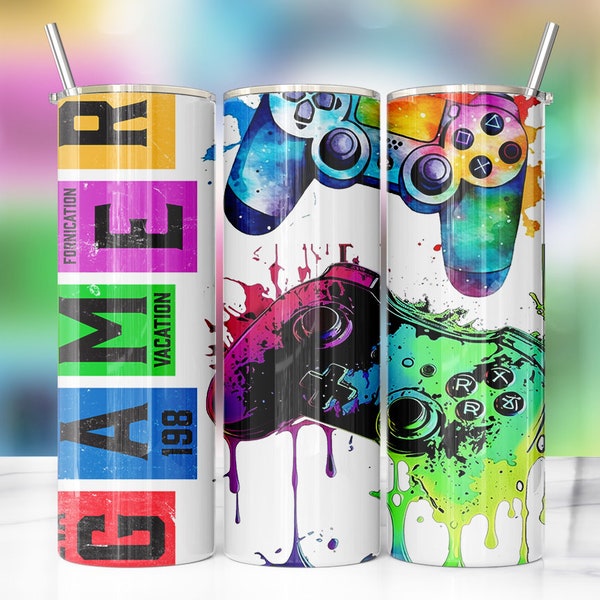 Gamer Tumbler Etsy