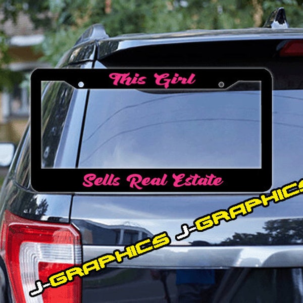 Real Estate License Plates - Etsy