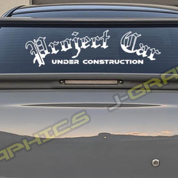 Custom Rear Window Decal Jdm - Etsy
