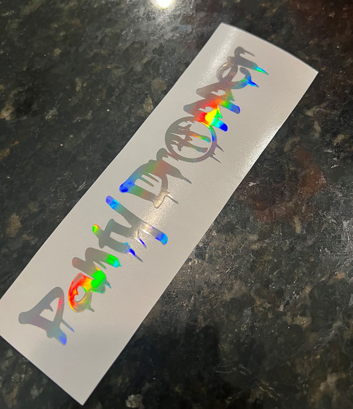 Panty Dropper Funny Humor Vinyl Decal Sticker Oil Slick Chrome - Etsy