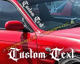 LOCALLY HATED 22x4 Vertical Windshield Vinyl Decal Sticker Diesel Truck ...