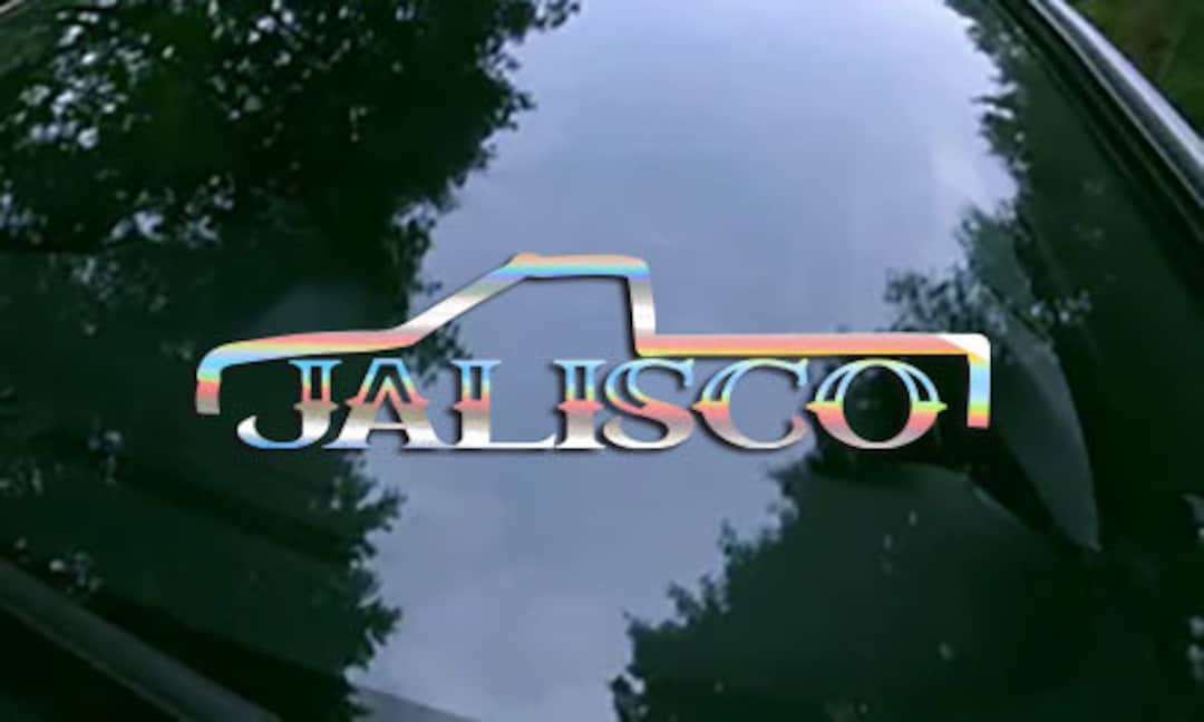 Jalisco Truck Decal/mexico Map Decal/jalisco Sticker/estado De Jalisco ...