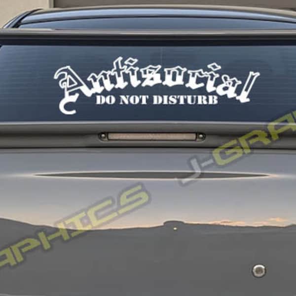 Rear Window Decal Jdm - Etsy