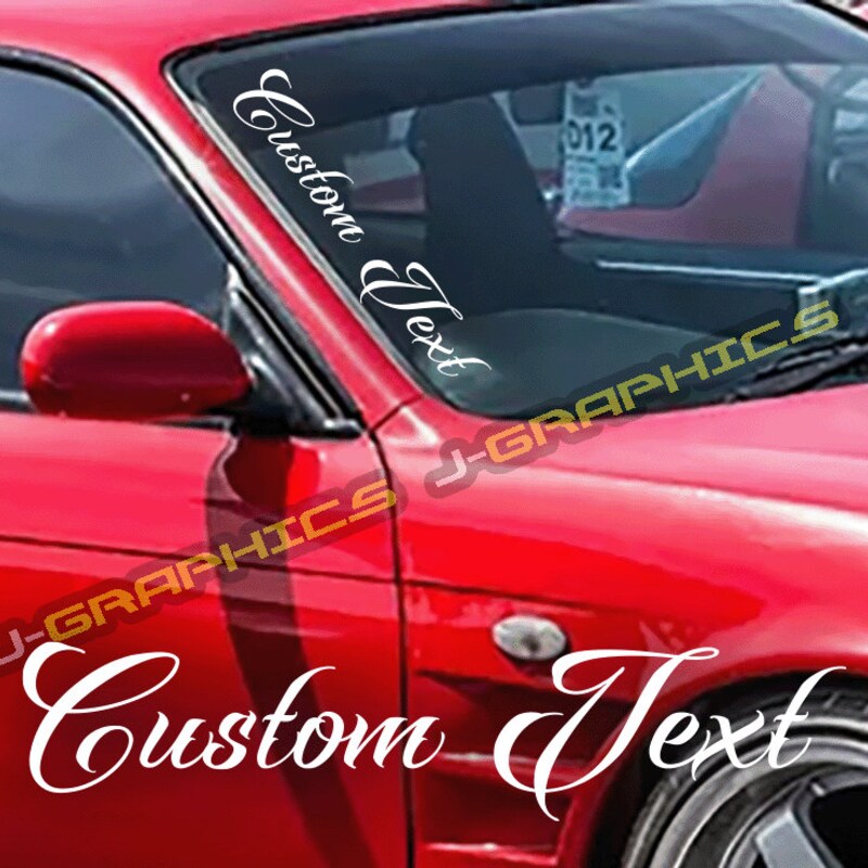 Windshield Decal - Etsy