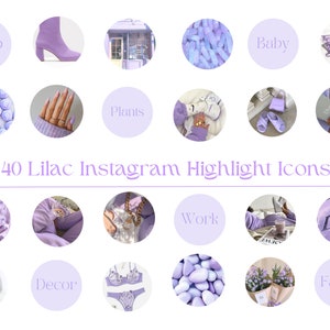 40 Lilac Instagram Highlight Icons | Lilac Ig Icons | Image Ig Icons ...