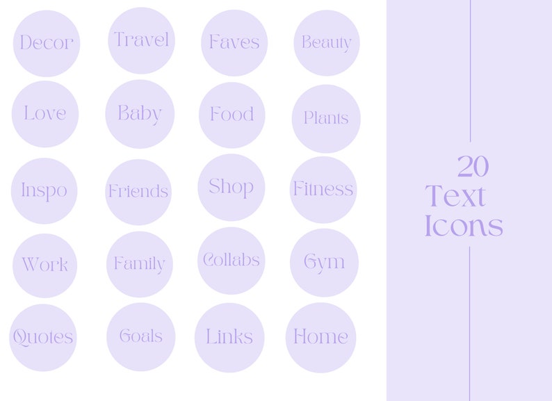 40 Lilac Instagram Highlight Icons | Lilac Ig Icons | Image Ig Icons ...