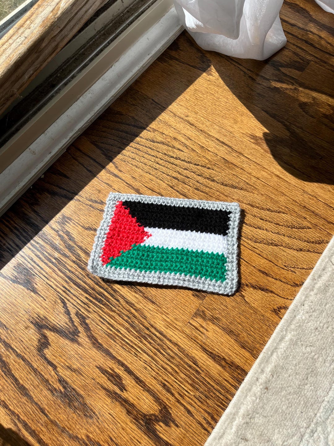 Crochet Palestine Flag - Etsy