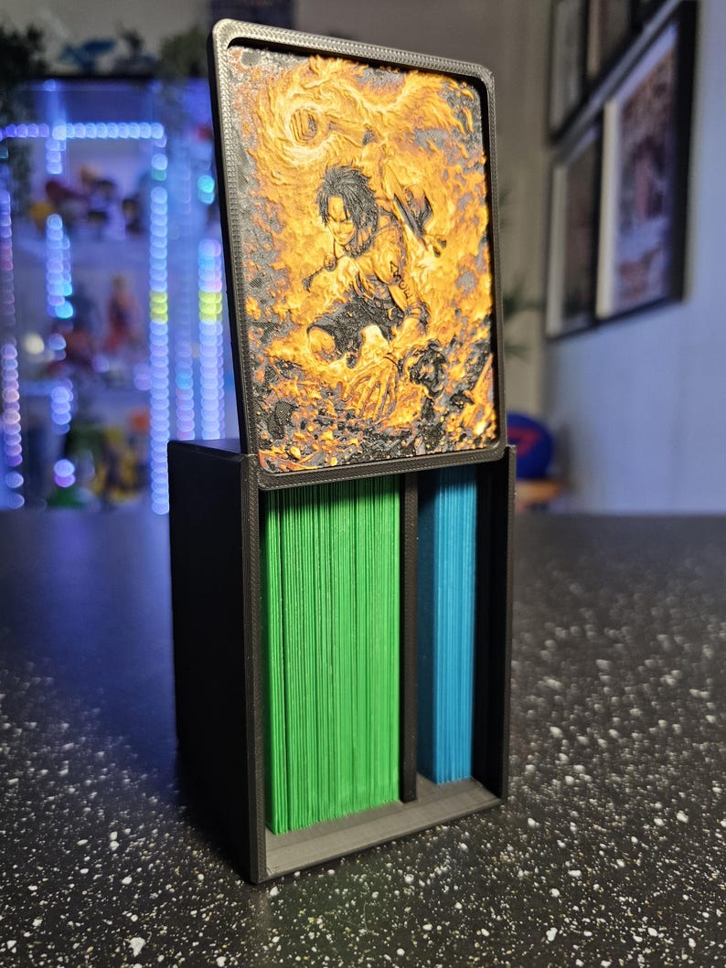Portgas D. Ace, Fire Fist One Piece TCG Deck Box - Etsy