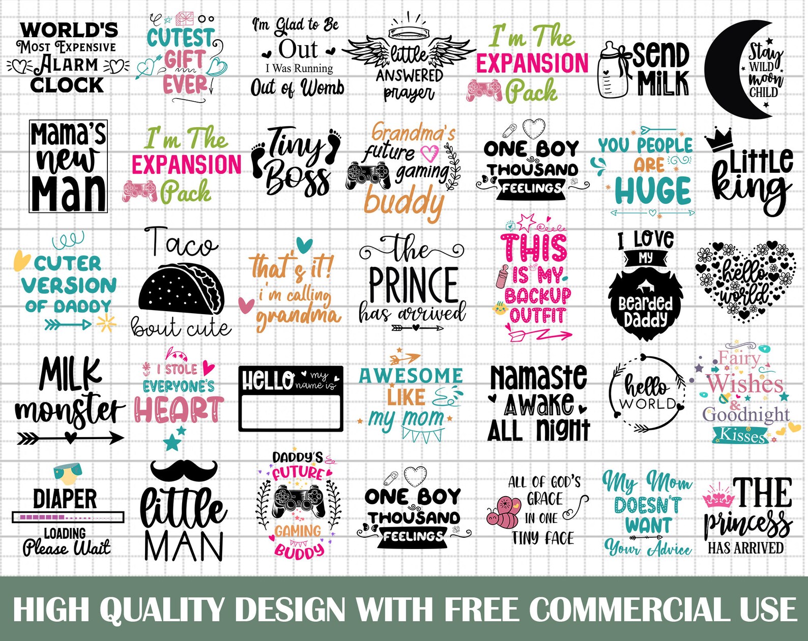 Baby SVG Bundle Baby Svg Funny Baby Svg Baby Newborn Svg - Etsy UK