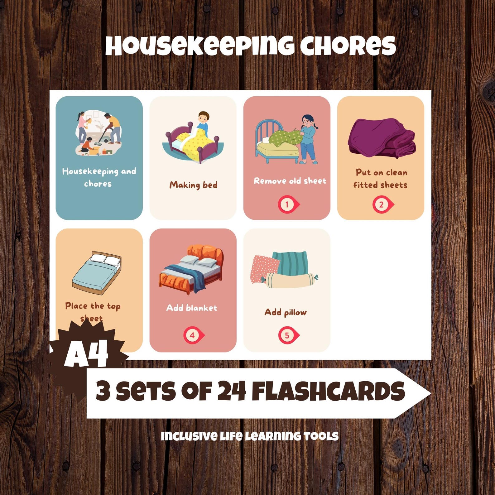 Life Skills Flashcards | Printable Cards | Back to School Gift | Diy ...