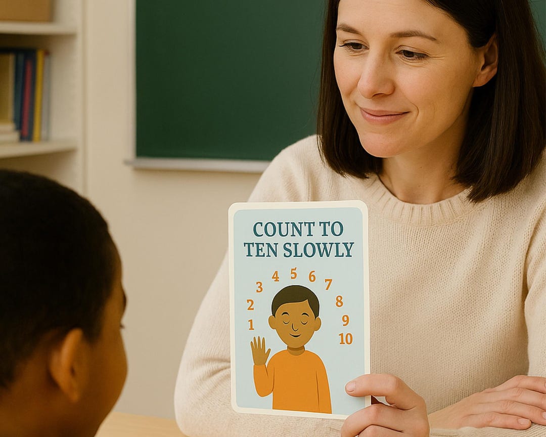 10 Printable Calming Strategy Cards for Kids – Digital Download for ...