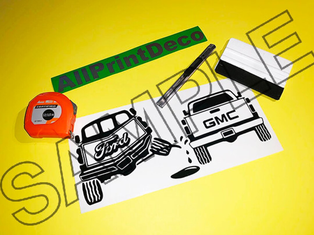 Ford Piss GMC Custom Stickers - Multiple Colors - Etsy
