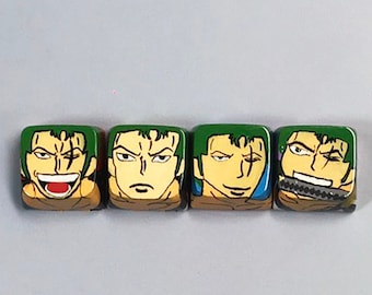 One Piece Zoro Keycap - Etsy