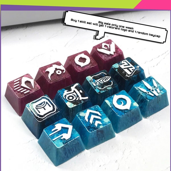Chamber valorant keycaps - Etsy Nederland
