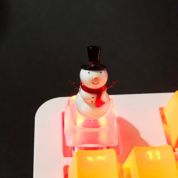 Snowman Keycap/ Merry Christmas Keycaps/ 1u Keycaps/ SA - Etsy