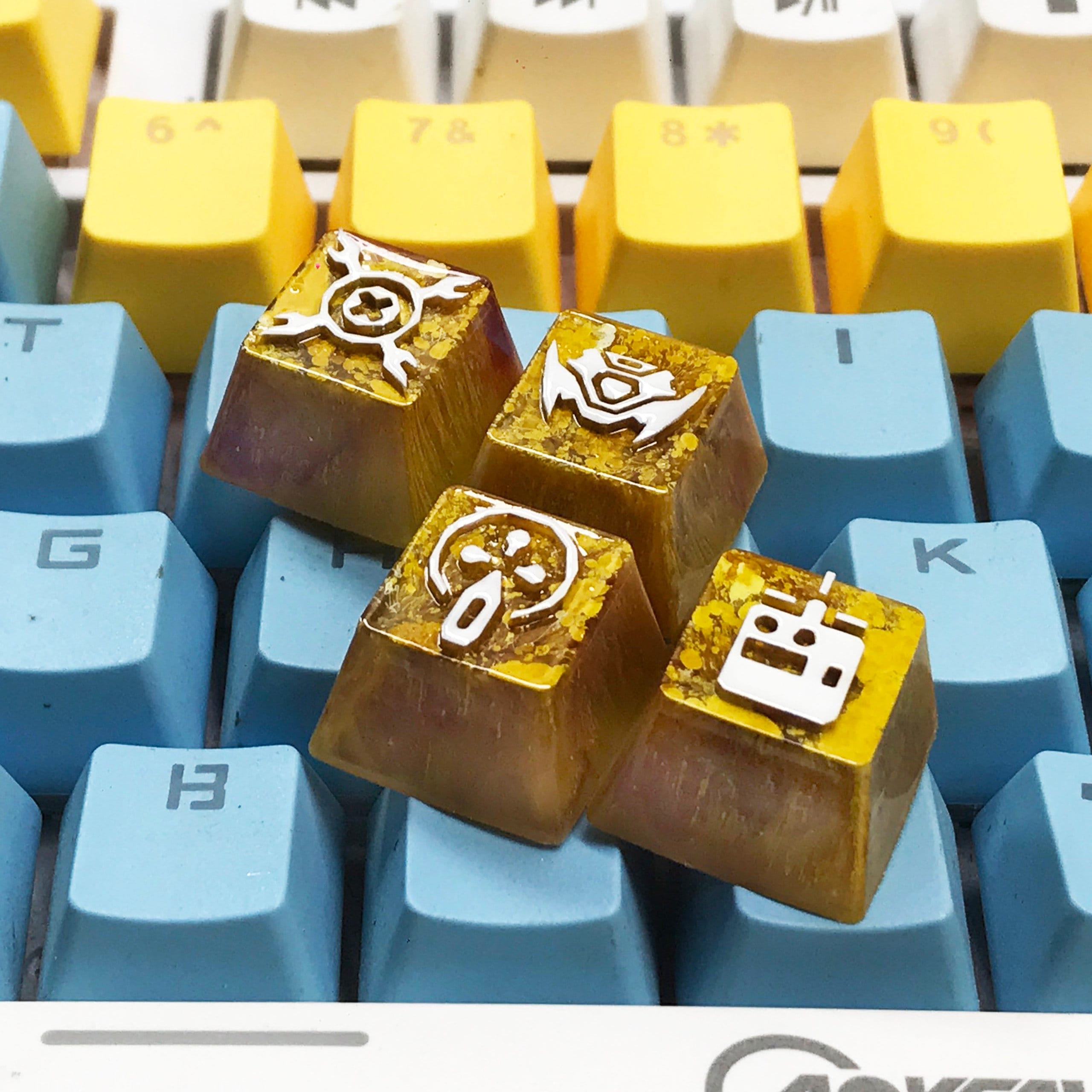 Raze Valorant Keycap/ Skill Valorant Keycap/ Artisan Keycap - Etsy UK