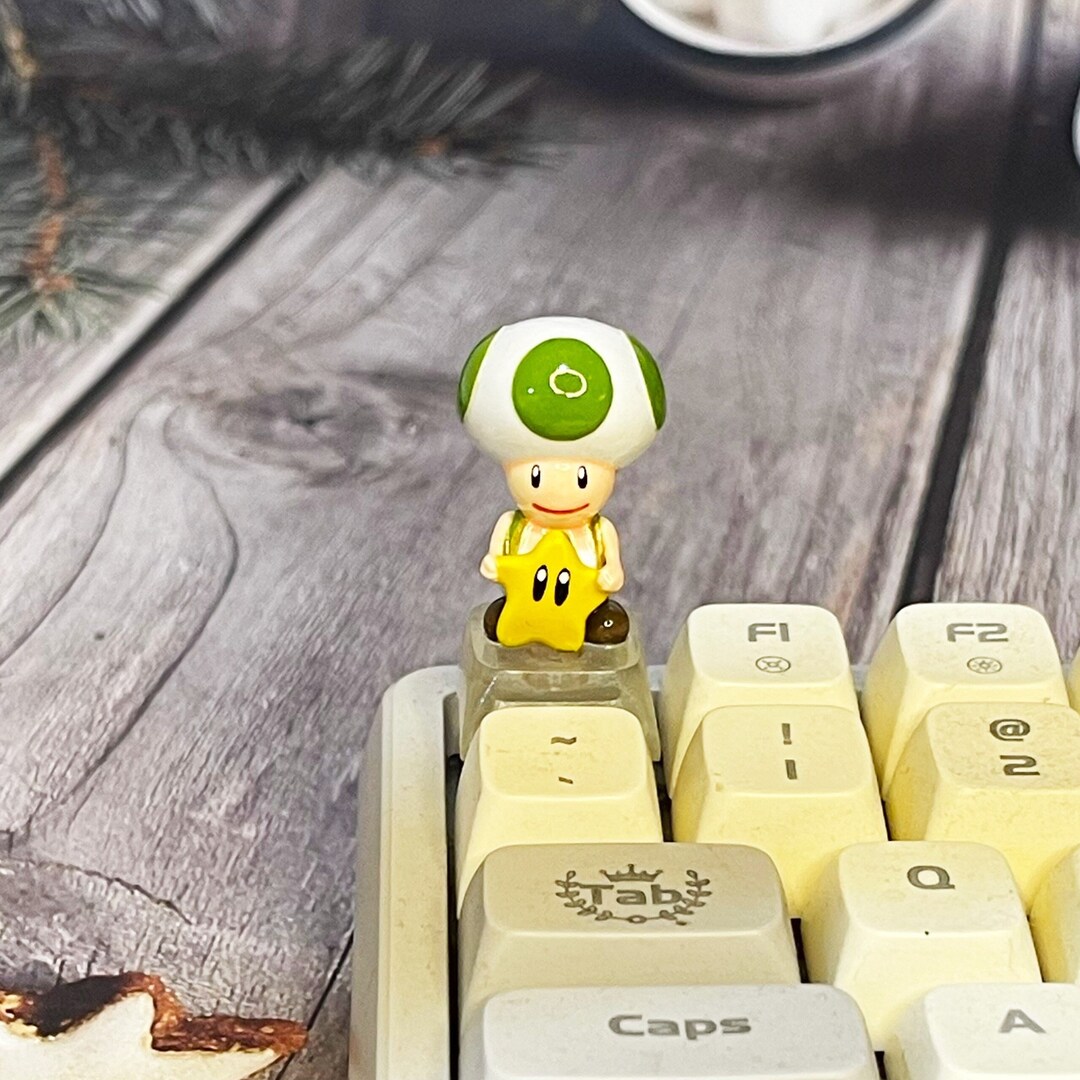Toad Keycap, Mario Keycaps, Keycap Through Led, 1u Keycaps for ESC ...
