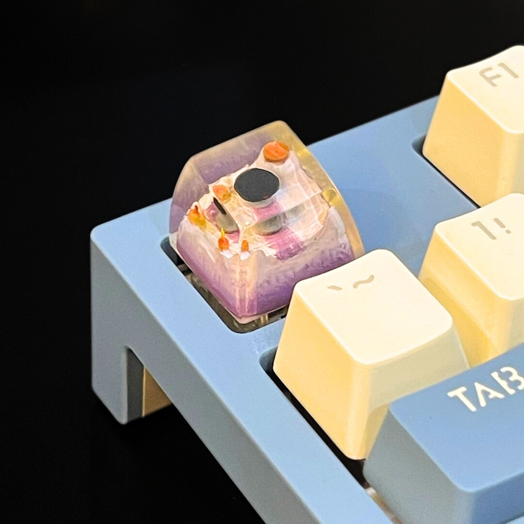 Plants Vs Zombies Keycap, Chomper Keycap, Custom Artisan Keycap, Resin ...