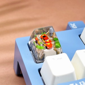 Mcqueen Keycap, Cars Keycap, Lightning Mcqueen Keycap, Cars Artisan ...