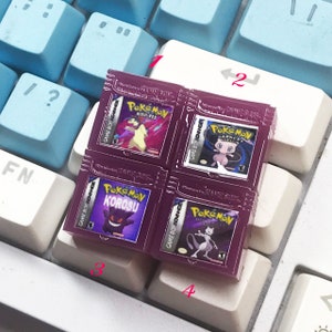 Gameboy Keycap, Anime Handmade Keycaps, Artisan Keycap for Mechanical ...