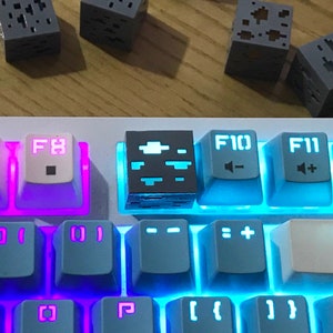 Low Minecraft Keycap, Minecraft Inspires Custom Keycap, Minecraft ...