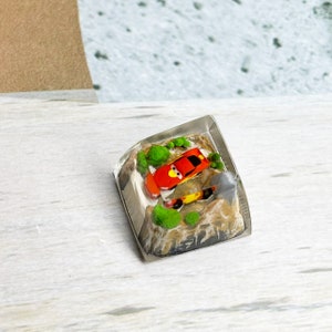 Mcqueen Keycap, Cars Keycap, Lightning Mcqueen Keycap, Cars Artisan ...