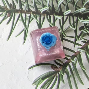 Rose Keycaps, Flower Keycaps, Red Rose Keycap, 1u Keycaps, Resin ...