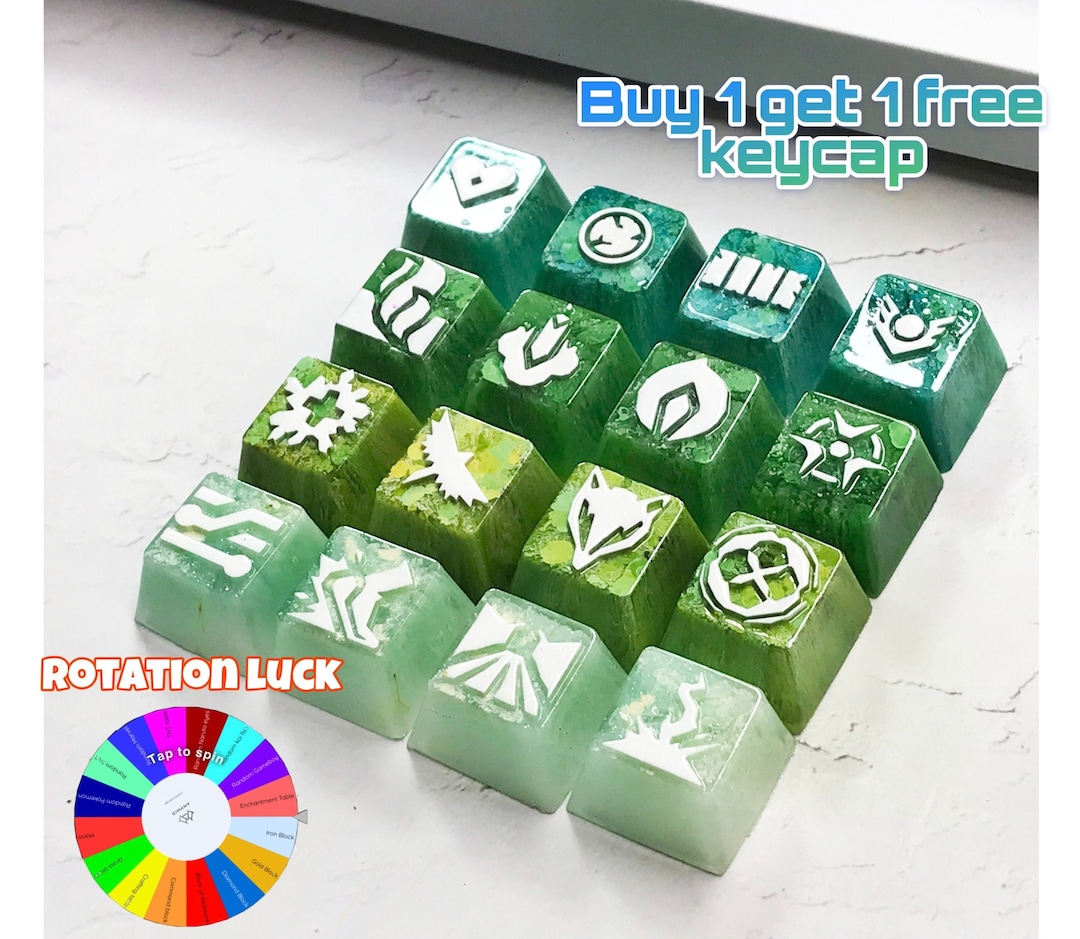 Skill Valorant Keycap, Valorant Handmade Keycap, Custom Valorant Keycap ...