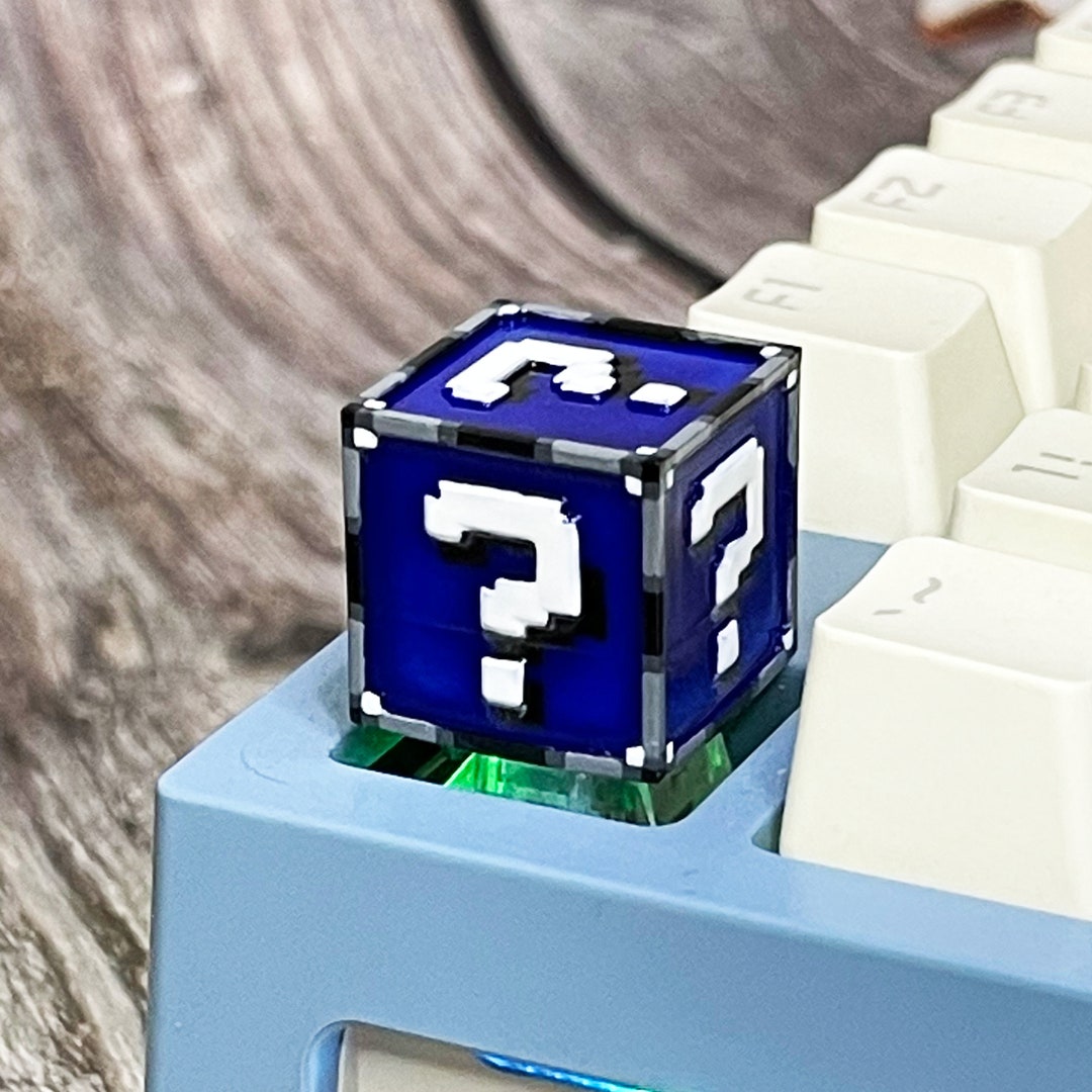 Life Lucky Block Keycap, Minecraft Inspires Custom Keycap, Minecraft ...