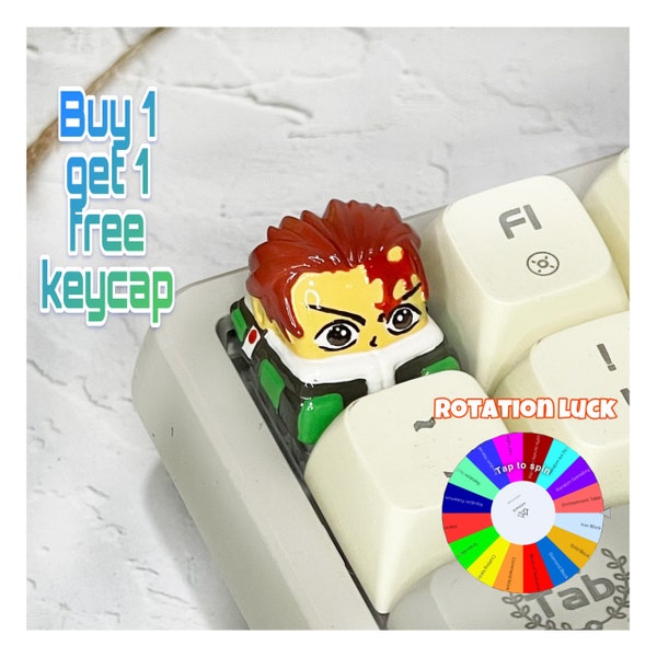 Keycaps Demon Slayer - Etsy