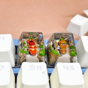 Mcqueen Keycap, Cars Keycap, Lightning Mcqueen Keycap, Cars Artisan ...
