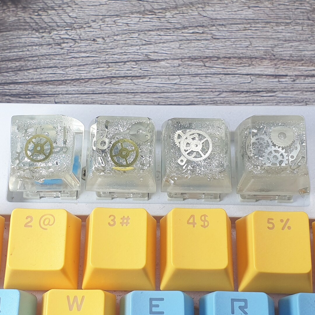 Watch Gear Keycaps/ Resin Keycaps/ Custom Keycaps/ 1u Keycaps/ - Etsy