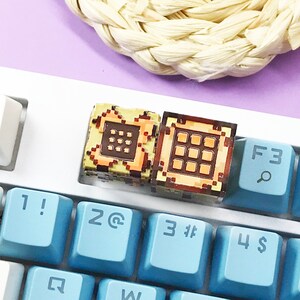 Crafting Table Keycaps, Minecraft Inspires Custom Keycap, Minecraft ...